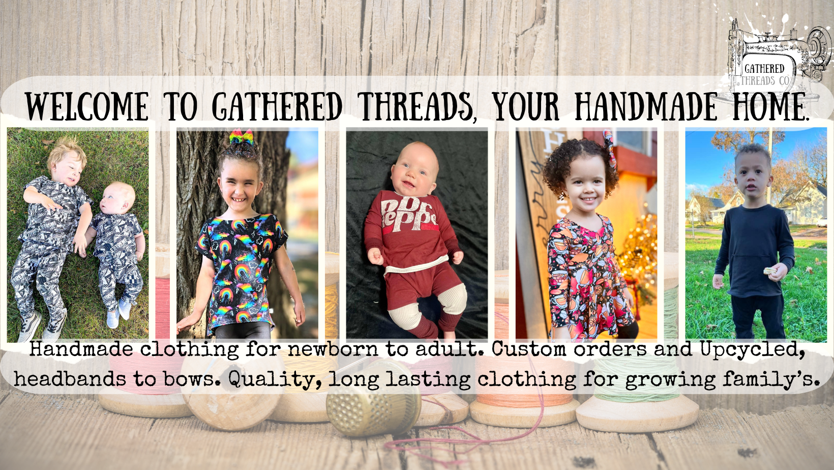 Handmade Clothing for boys and girls up to tween sizes. – Gathered ...